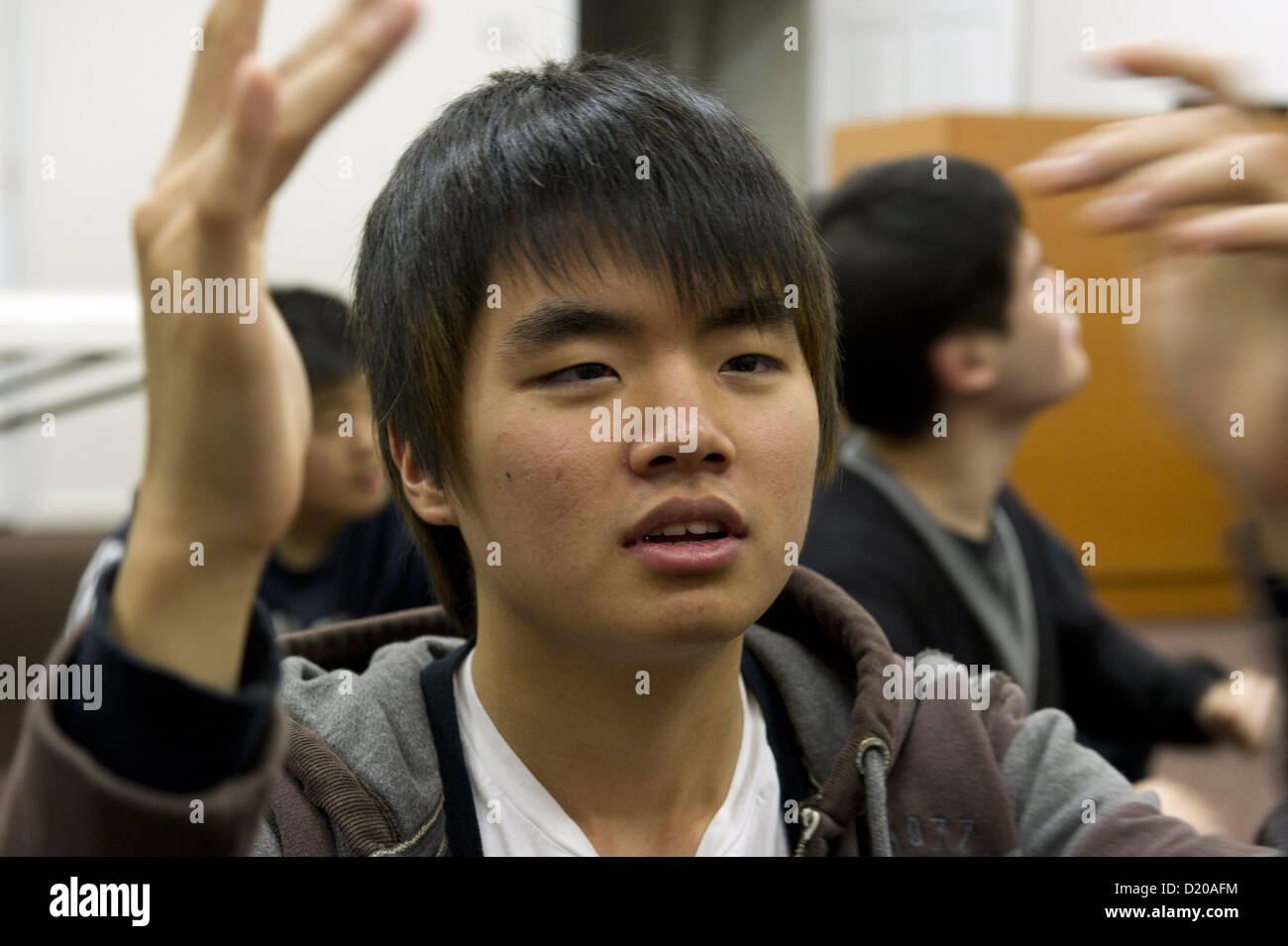 Jan. 28, 2012 - Norcross, GA - Korean youth with various developmental ...