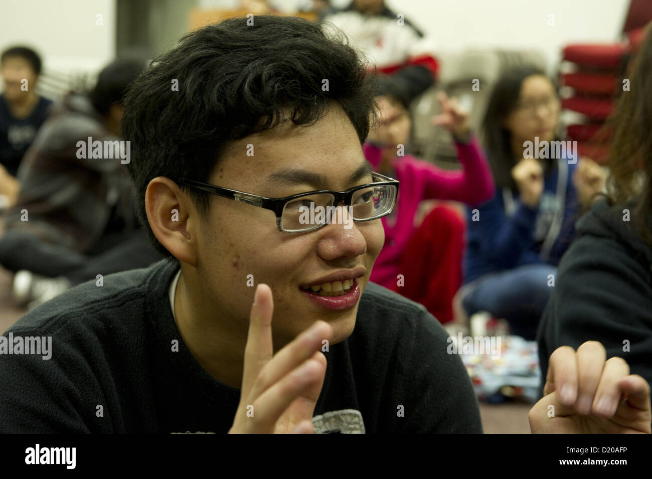 Jan. 28, 2012 - Norcross, GA - Korean youth with various developmental ...
