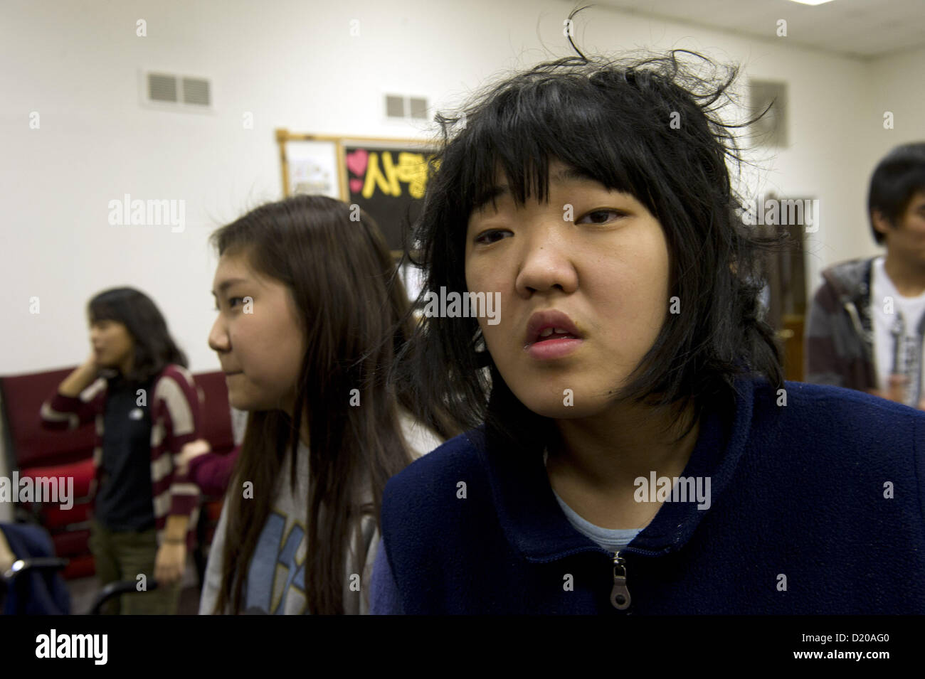 Jan. 28, 2012 - Norcross, GA - Korean youth with various developmental ...