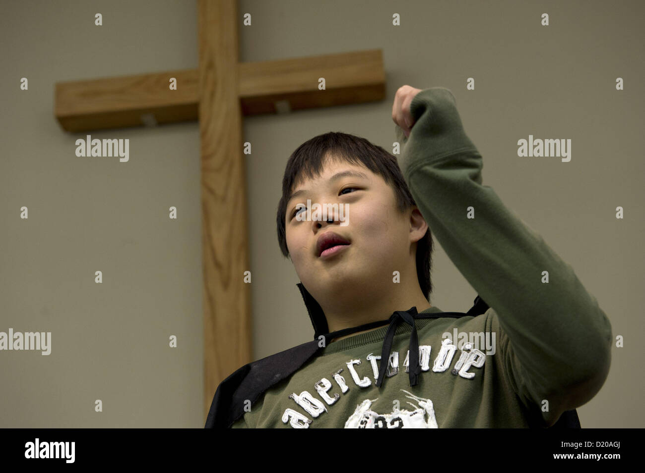 Jan. 28, 2012 - Norcross, GA - Korean youth with various developmental ...