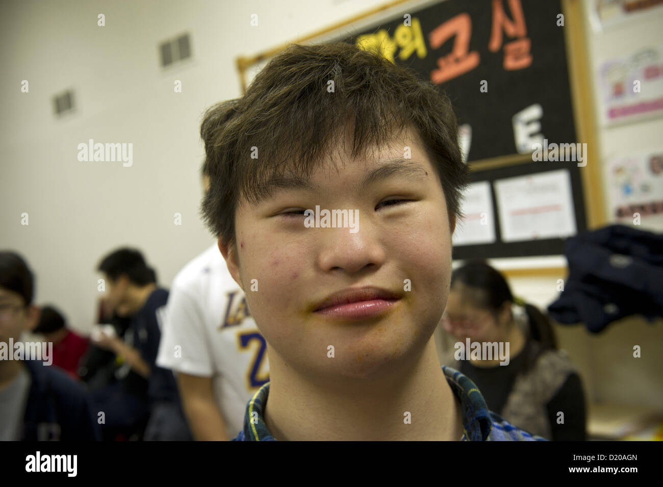 Jan. 28, 2012 - Norcross, GA - Korean youth with various developmental ...