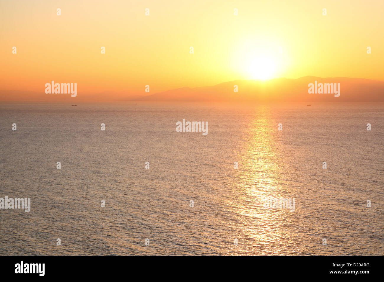 Morning glow of Suruga Bay, Shizuoka, Japan Stock Photo - Alamy
