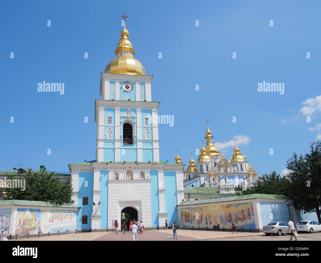 St. Michael's Golden Domed Monastery in Kiev, Ukraine Stock Photo - Alamy
