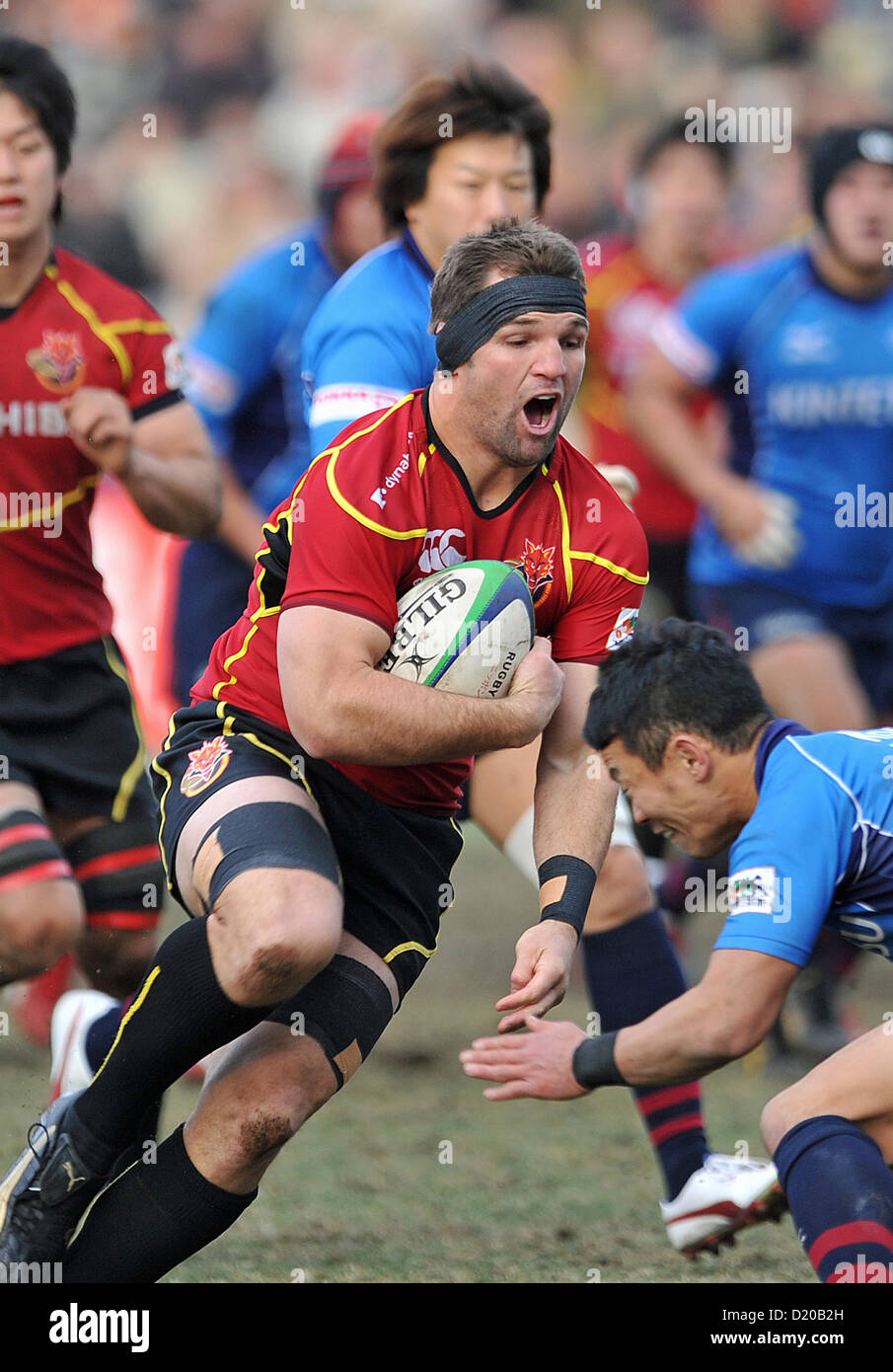 Steven Bates (Brave Lupus), JANUARY 6, 2013 - Rugby : Japan Rugby Top ...