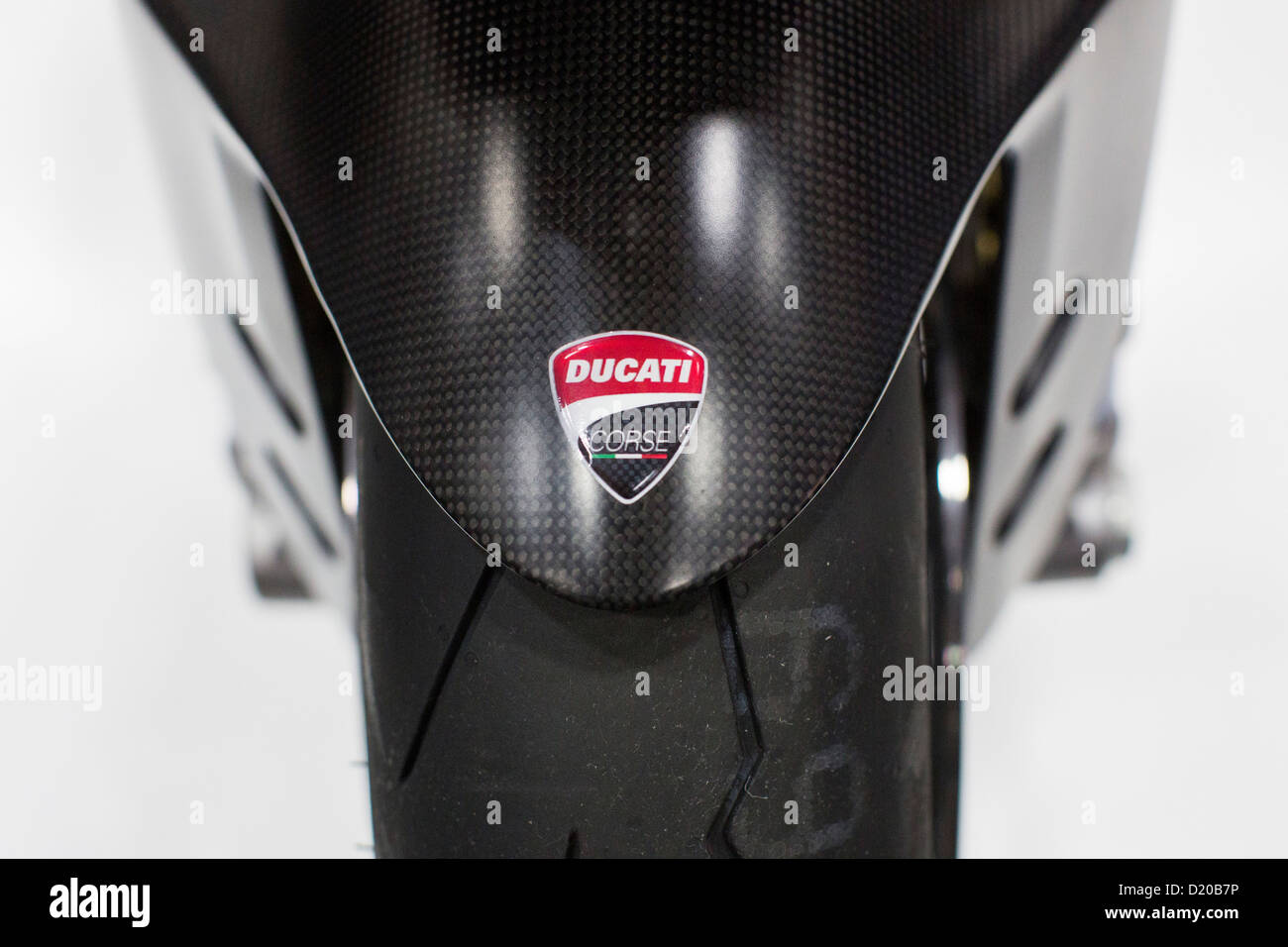 Ducati motorcycles on display at the Washington Motorcycle Show Stock ...