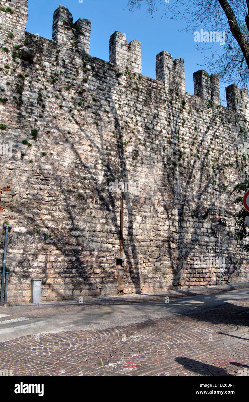 Italy, Trentino Alto Adige, Trento, Town Wall Stock Photo - Alamy