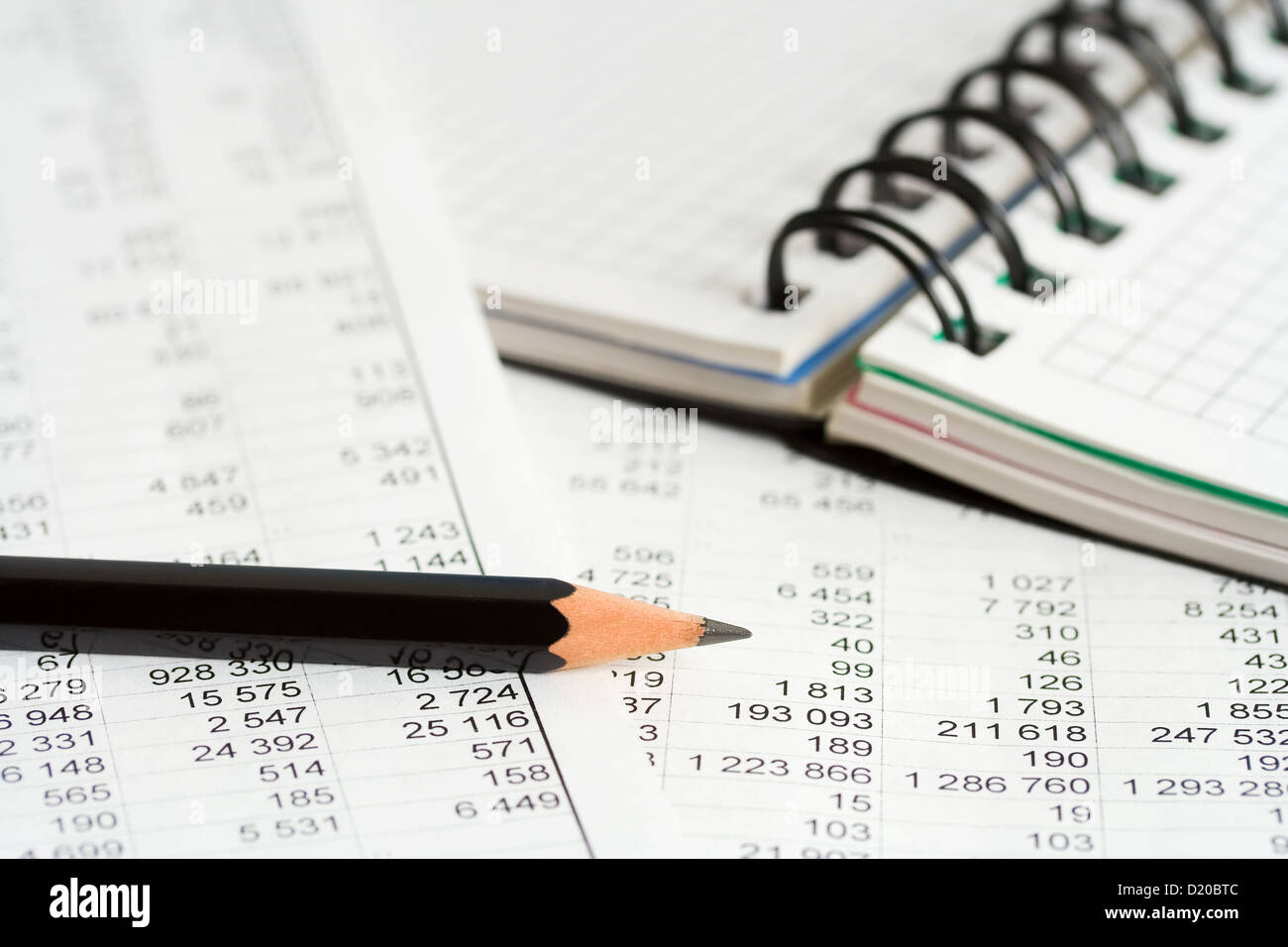 Financial analysis and accounting Stock Photo - Alamy