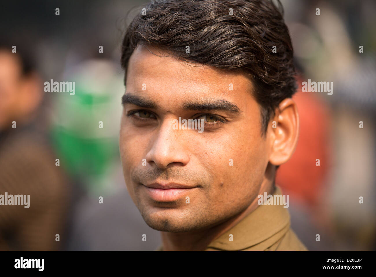 Indian man in Old Delhi, India Stock Photo - Alamy