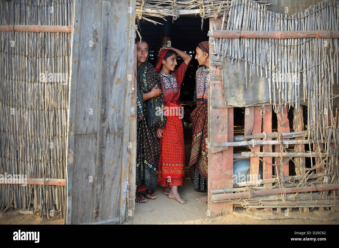 Fakirani Jat tribe in Kutch, India Stock Photo - Alamy