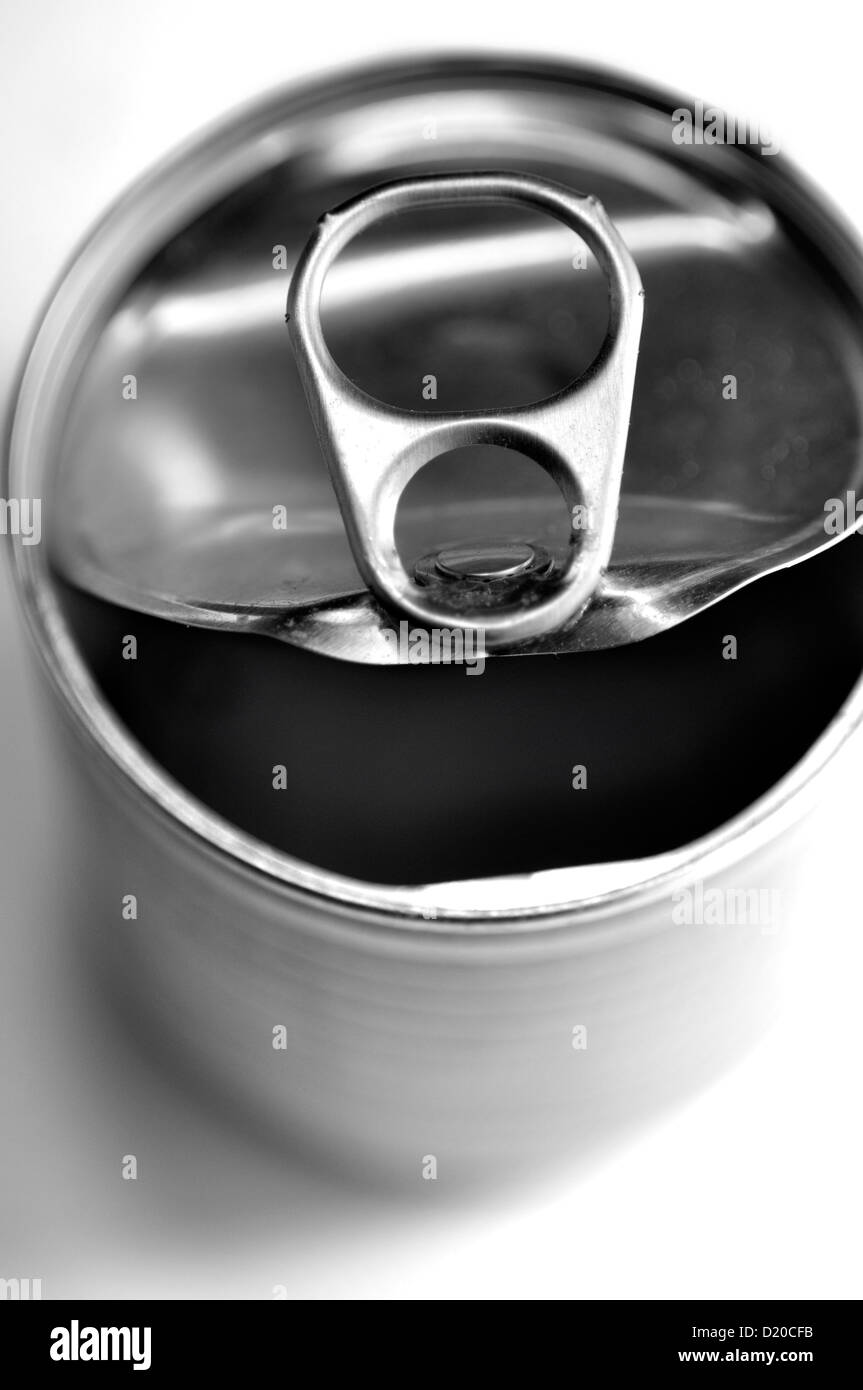 Empty Tin Can Stock Photo - Alamy
