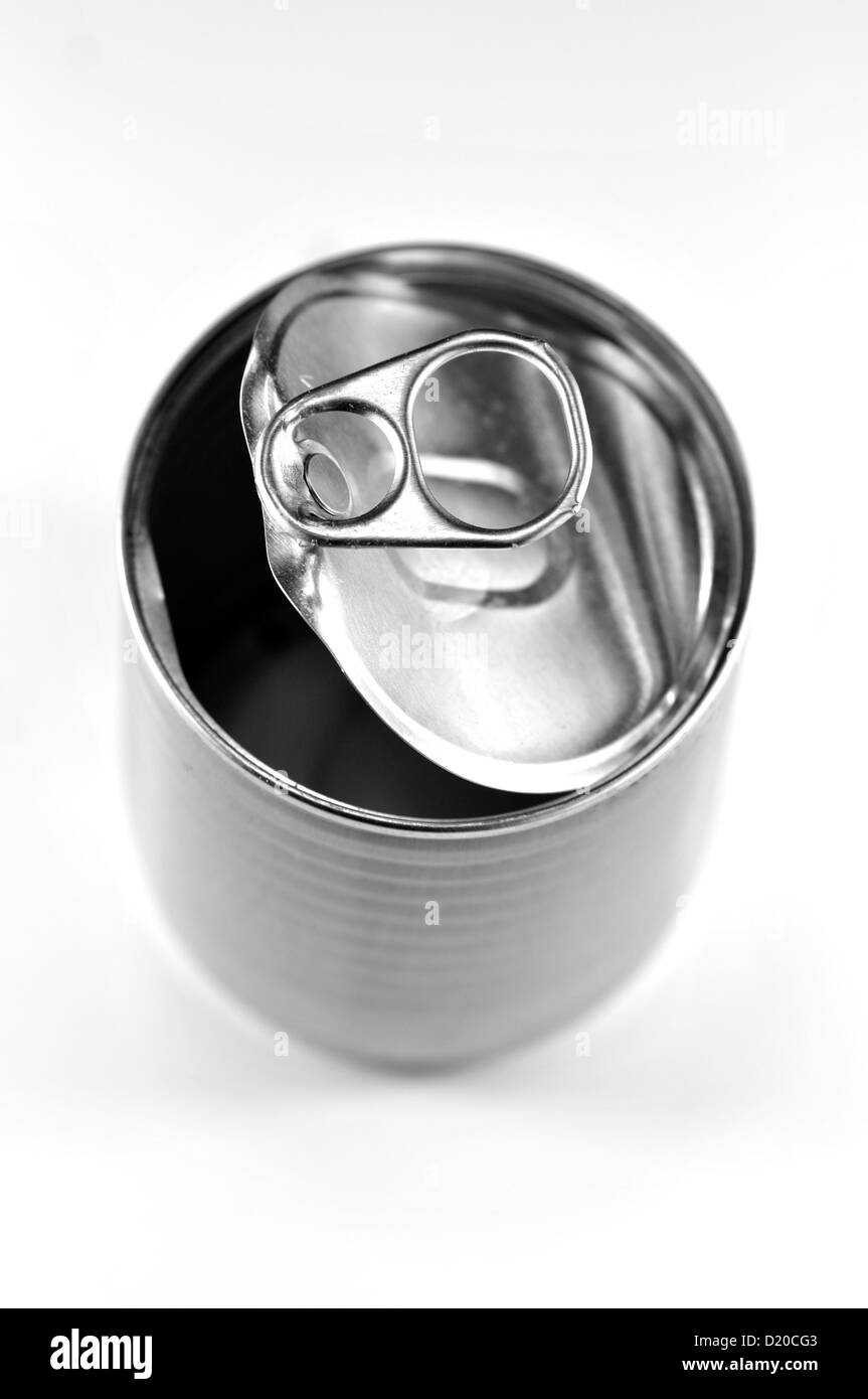 Empty Tin Can Stock Photo - Alamy