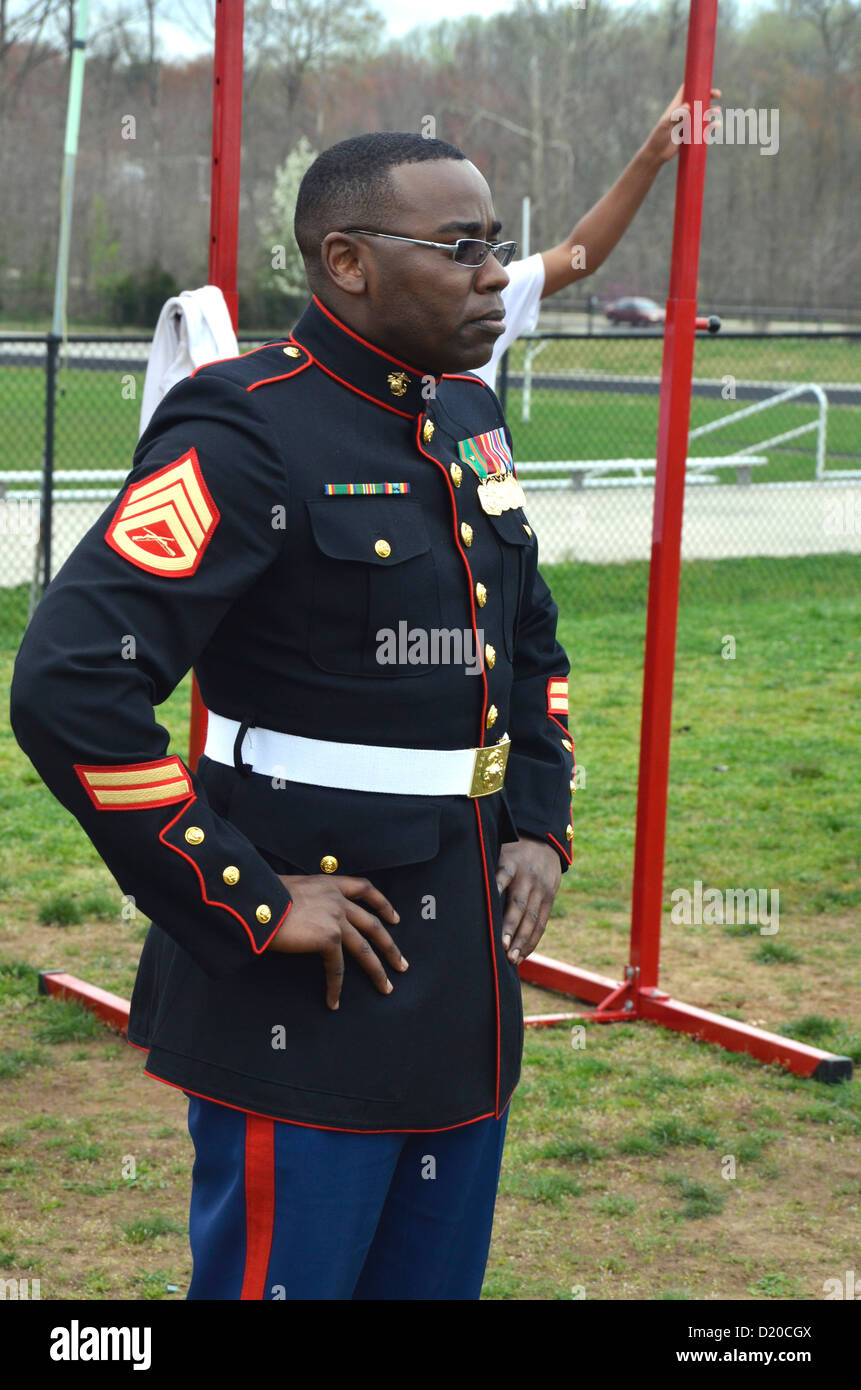 Marine Green Dress Uniforms
