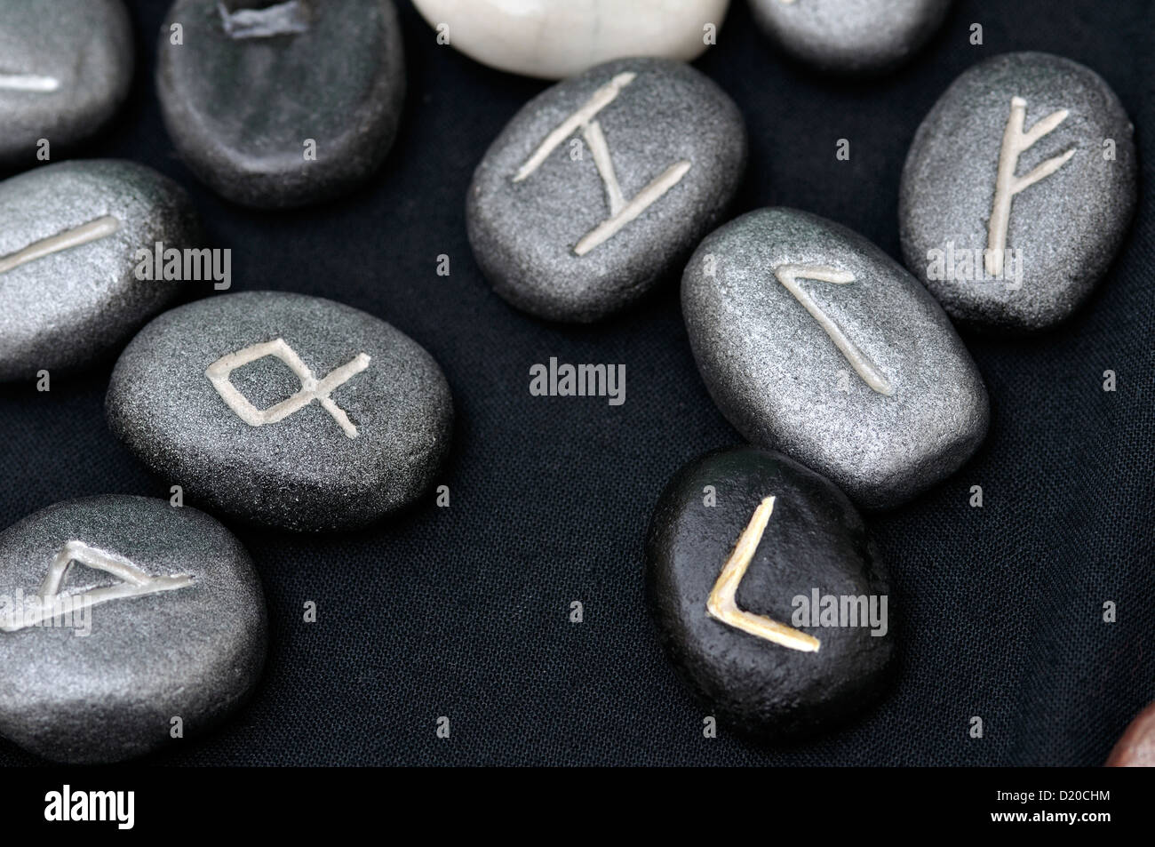 Spells symbols runes hi-res stock photography and images - Alamy