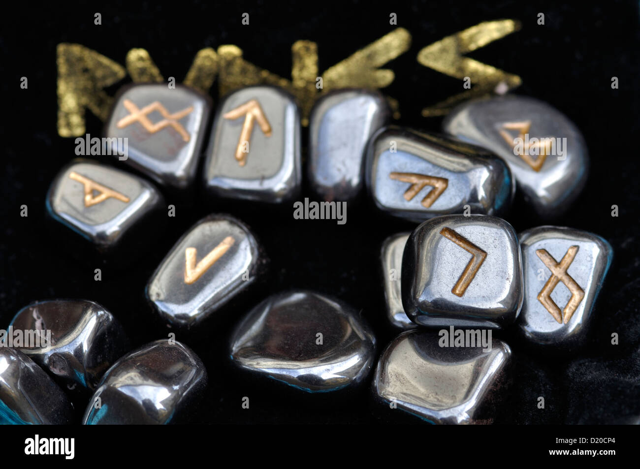 Spells symbols runes hi-res stock photography and images - Alamy