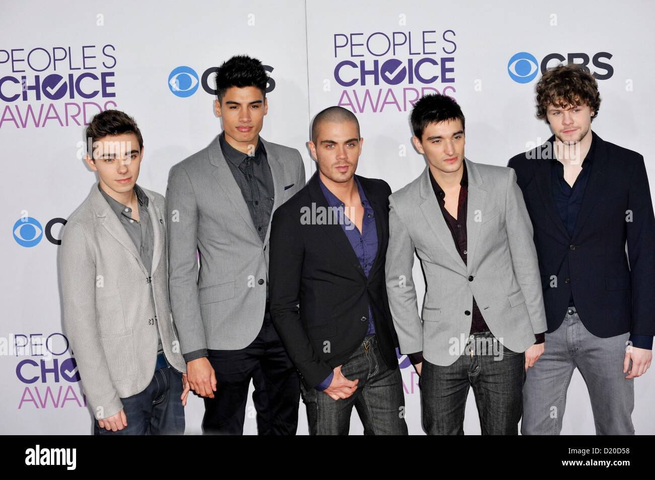 The Wanted Band at arrivals for The 39th Annual People's Choice Awards ...