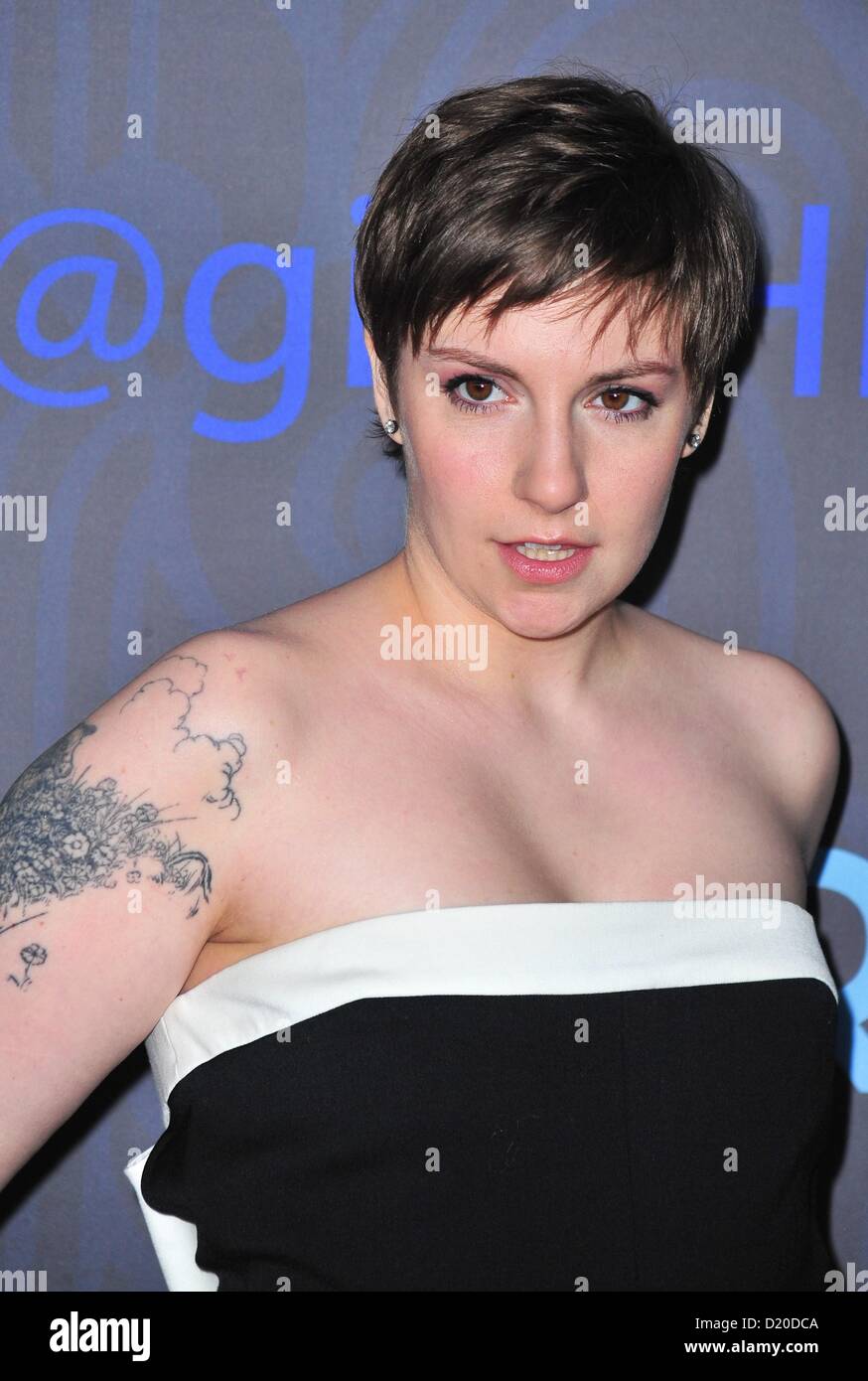 Lena Dunham at arrivals for HBO's GIRLS Season Two Premiere, NYU ...
