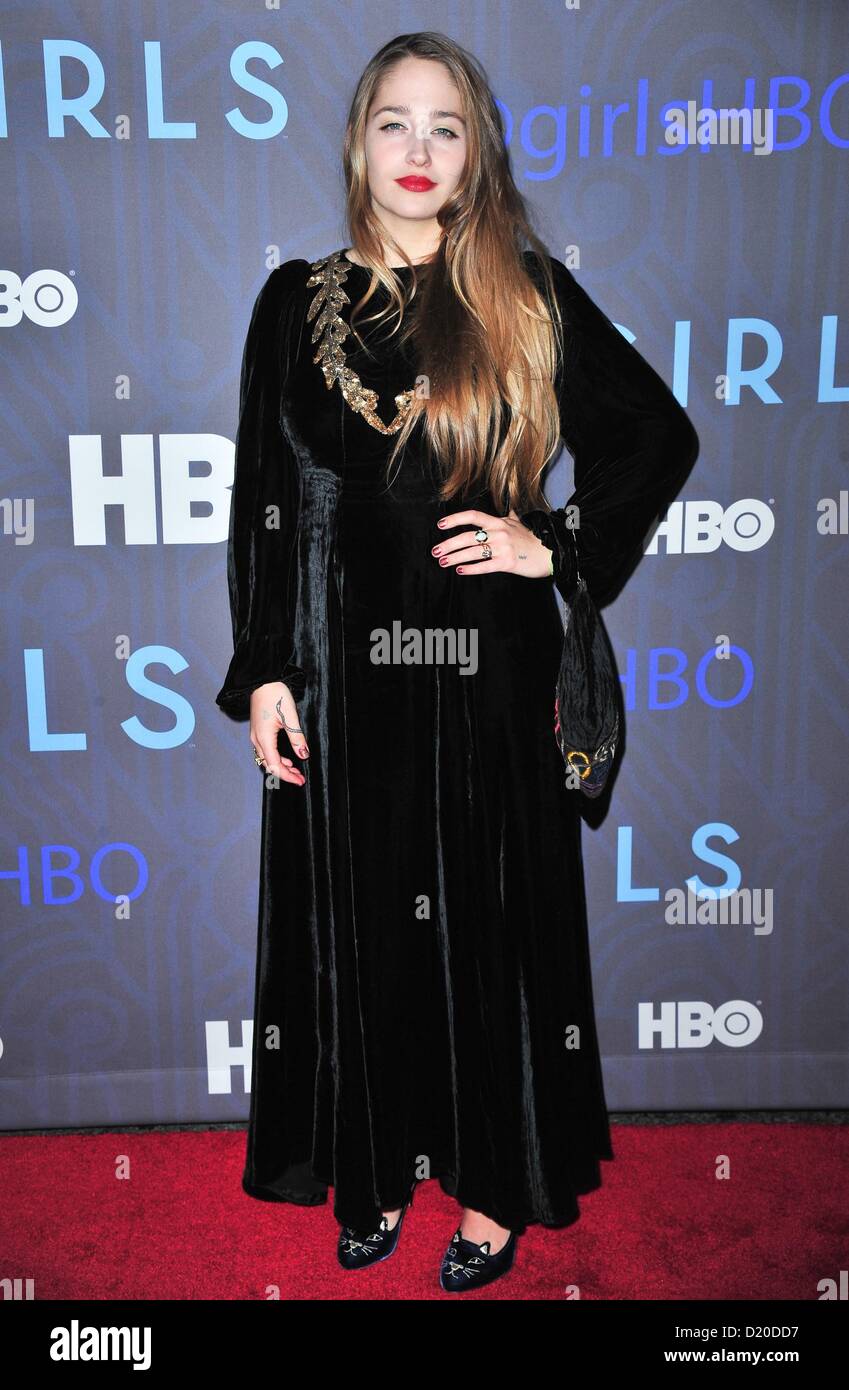 Jemima Kirke at arrivals for HBO's GIRLS Season Two Premiere, NYU ...