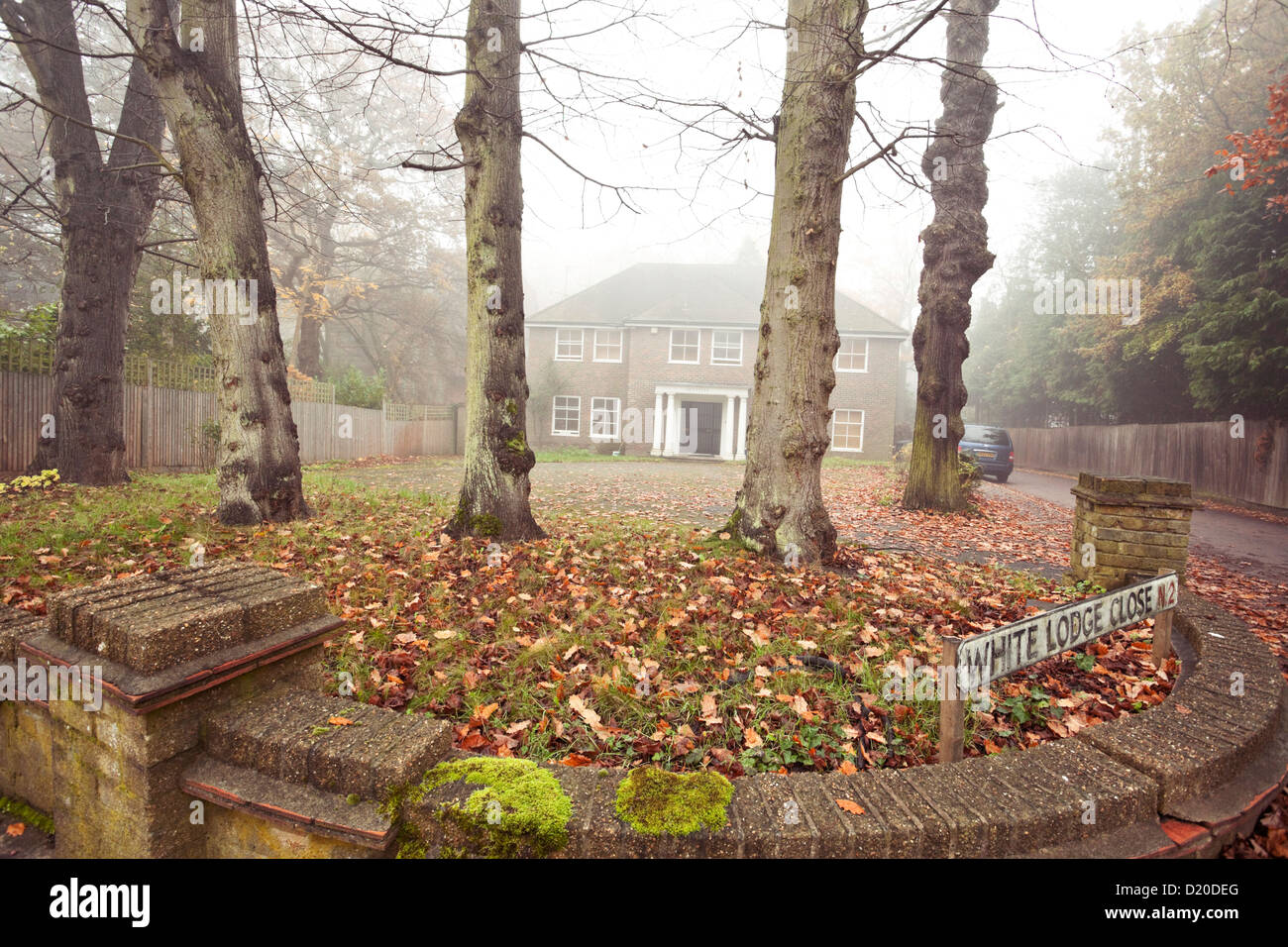 Old mansion, The Bishops Avenue, London N2, England, UK Stock Photo - Alamy