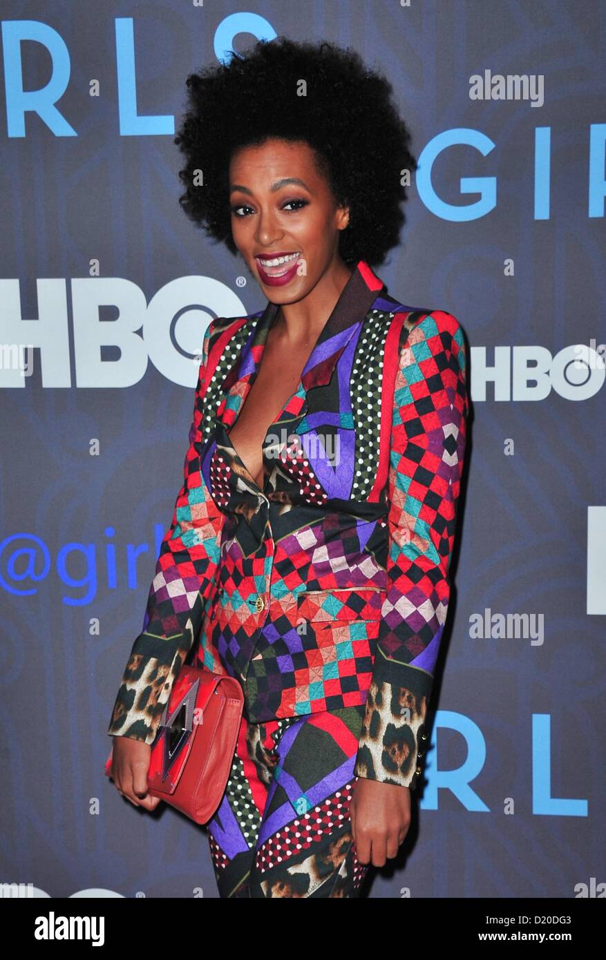 Solange Knowles at arrivals for HBO's GIRLS Season Two Premiere, NYU ...