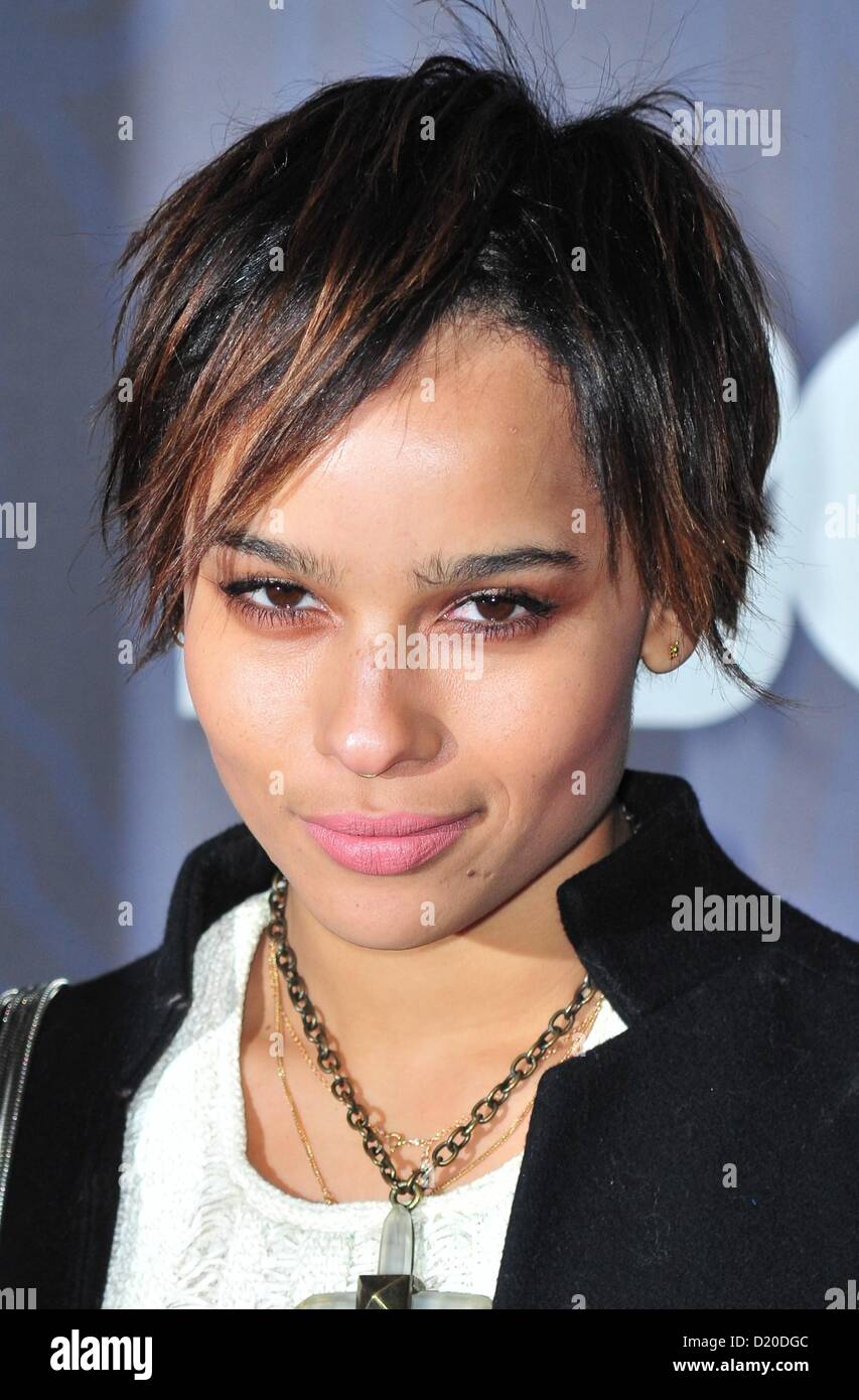 Zoe Kravitz at arrivals for HBO's GIRLS Season Two Premiere, NYU ...