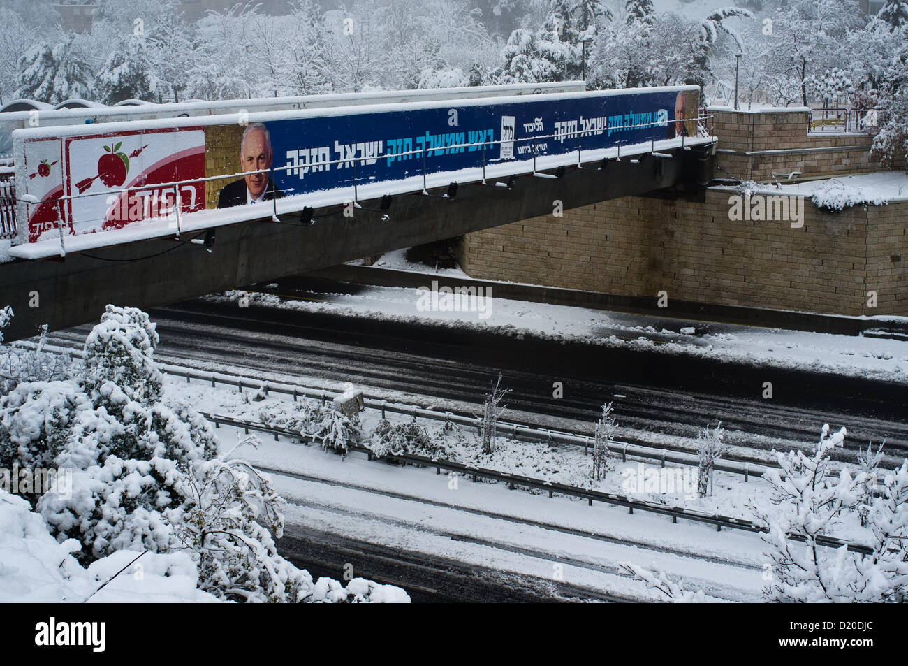 Benjamin netanyahu poster hi-res stock photography and images - Alamy