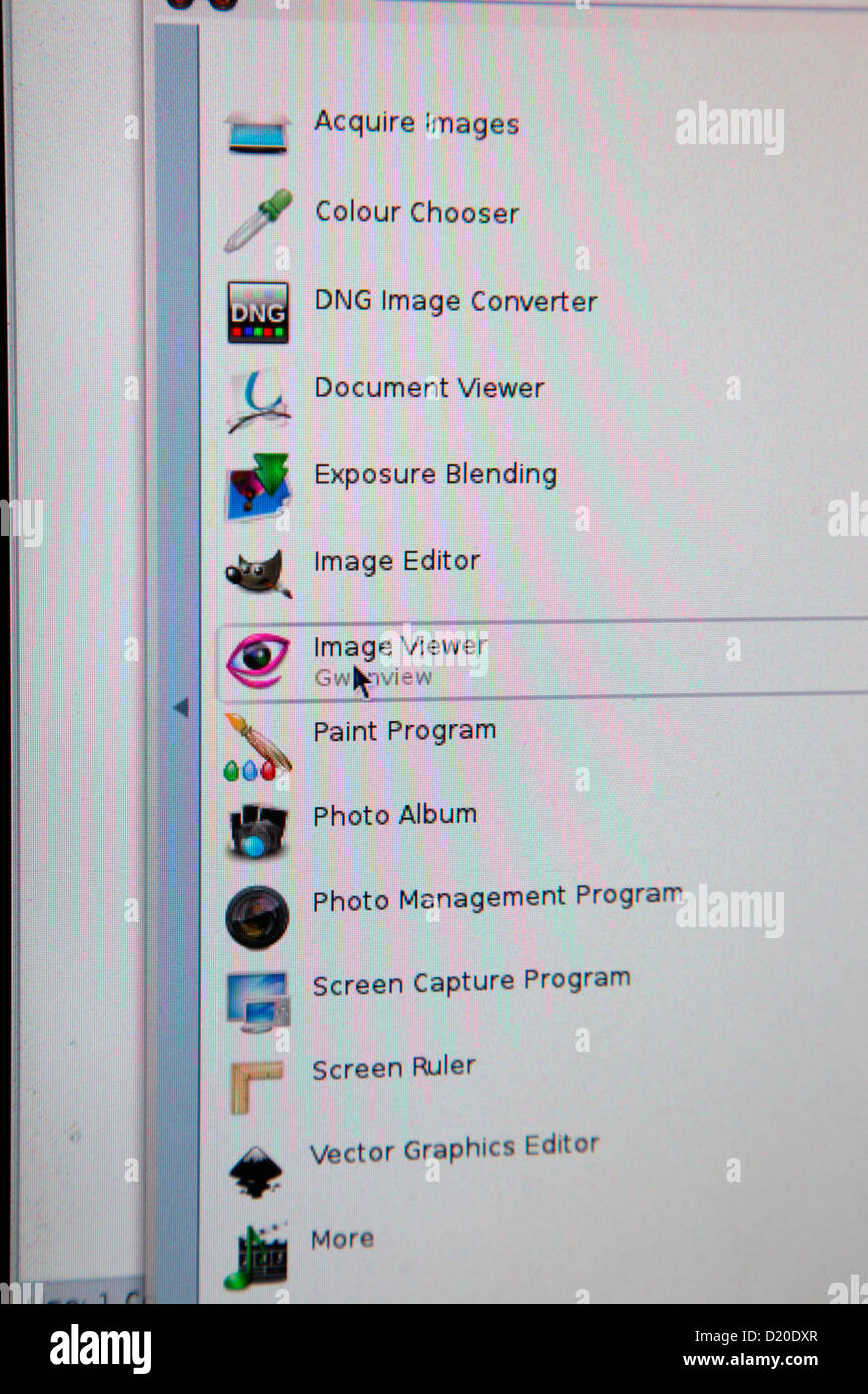 Operating system icons hi-res stock photography and images - Alamy
