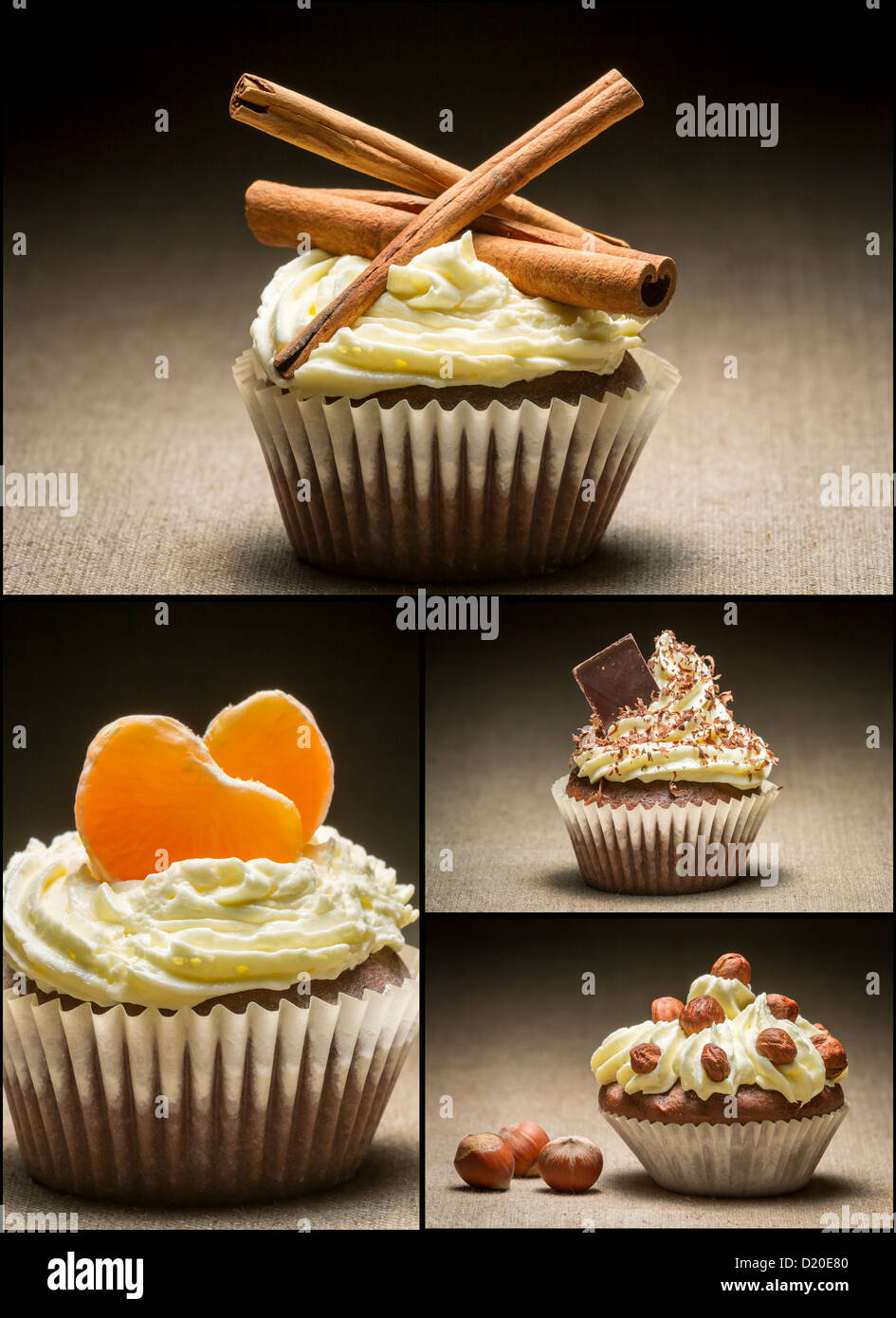 Collage of different types of muffins no. 6 Stock Photo - Alamy