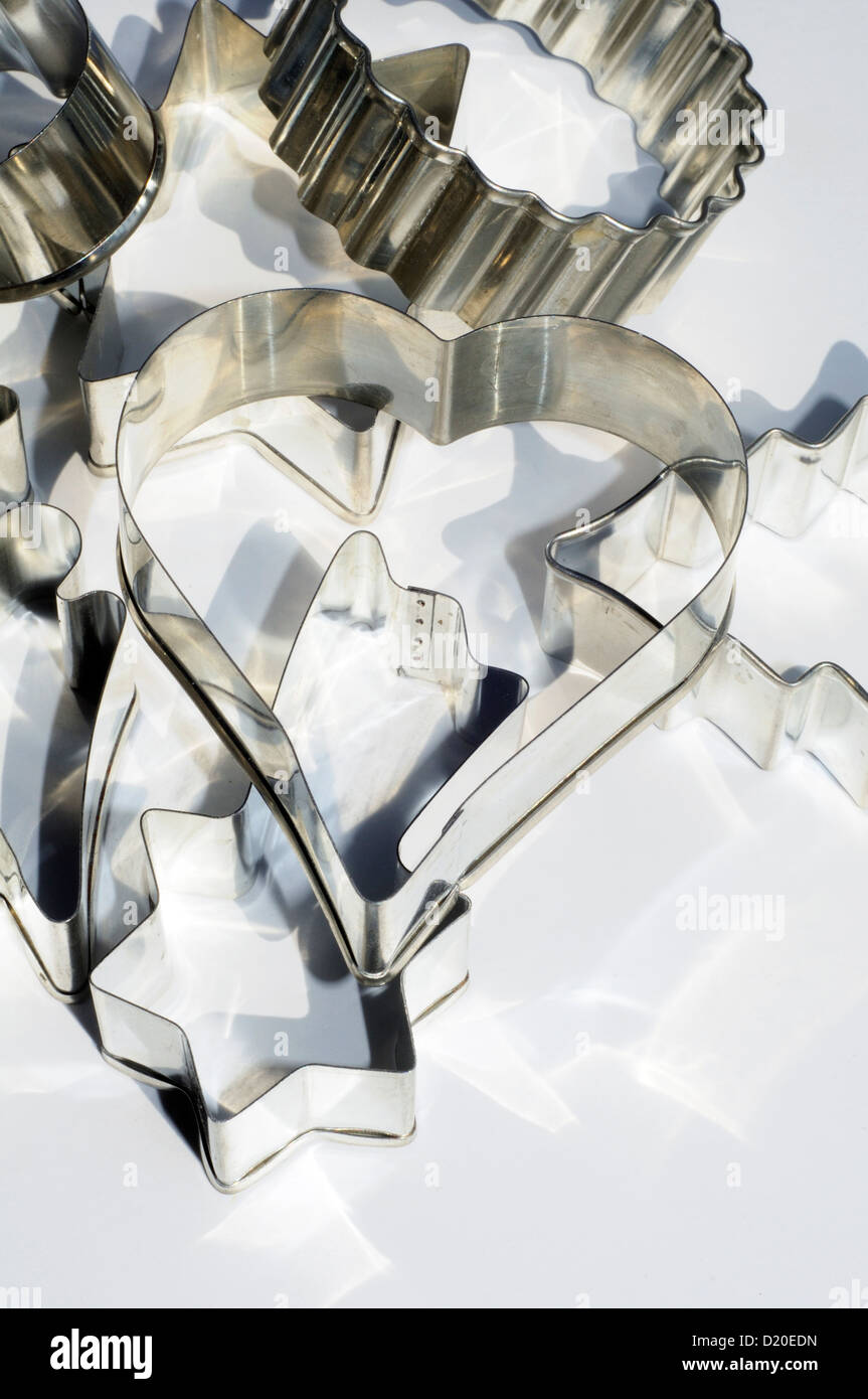 Biscuit cutters, Cookie Cutters Stock Photo - Alamy