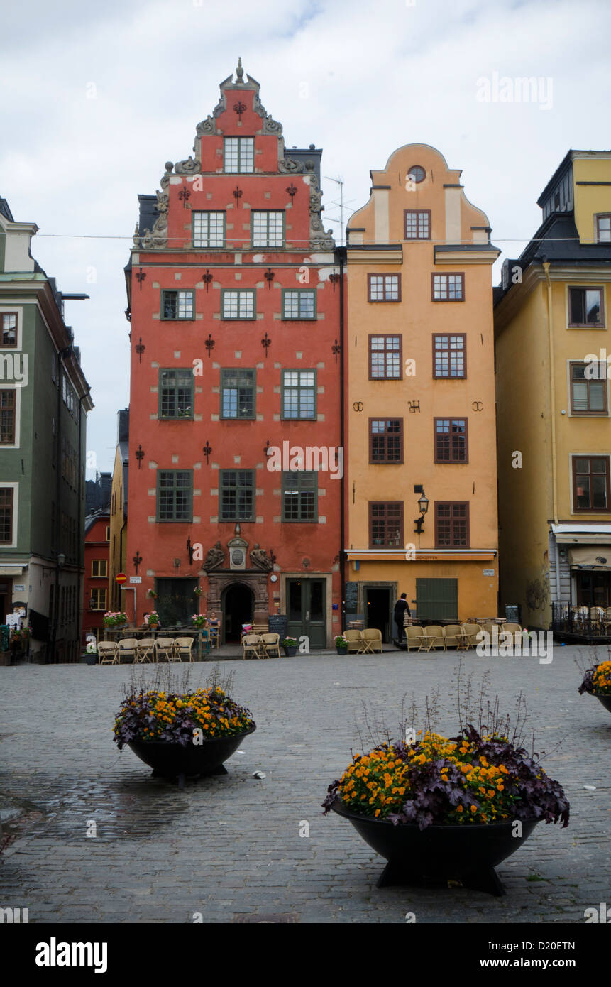 Old Town Square, Stockholm, Sweden, Scandinavia, Europe Stock Photo - Alamy