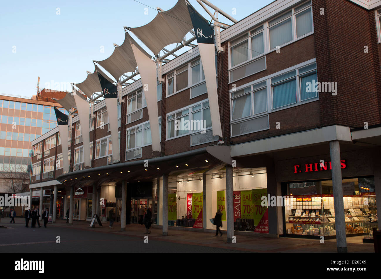 Mell Square, Solihull, West Midlands, England, UK Stock Photo - Alamy