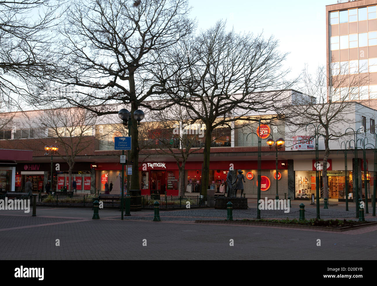 Mell Square, Solihull, West Midlands, England, UK Stock Photo - Alamy
