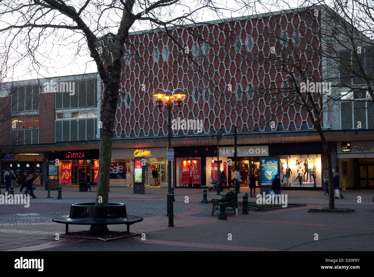 Mell Square, Solihull, West Midlands, England, UK Stock Photo - Alamy