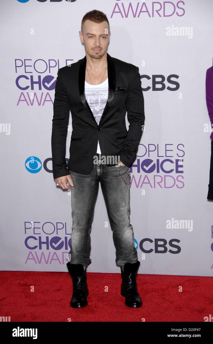 Joey Lawrence at arrivals for The 39th Annual People's Choice Awards ...