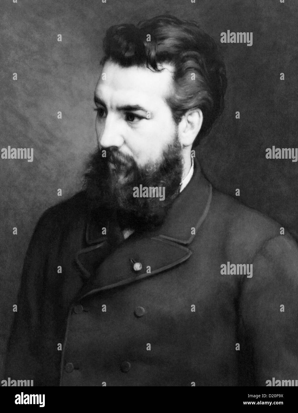 Alexander graham bell portrait hi-res stock photography and images - Alamy