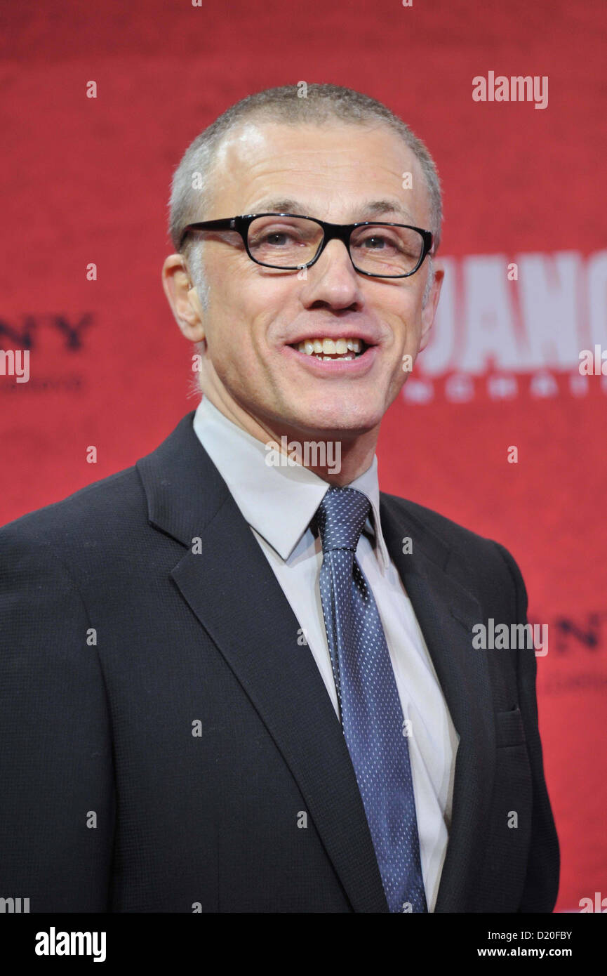 German-Austrian actor Christoph Waltz attends the premiere of the film ...