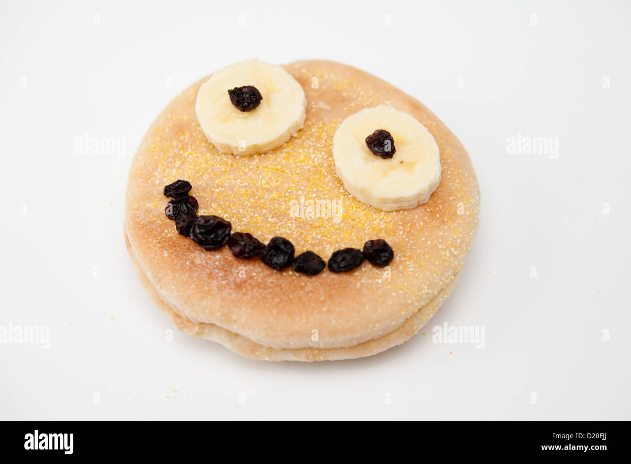 Picture of food, designed as funny food Stock Photo - Alamy