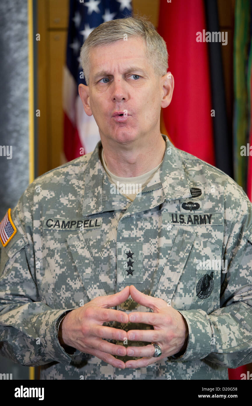 Lieutenant-general Donald M. Campbell Jr. assumes command at the US ...