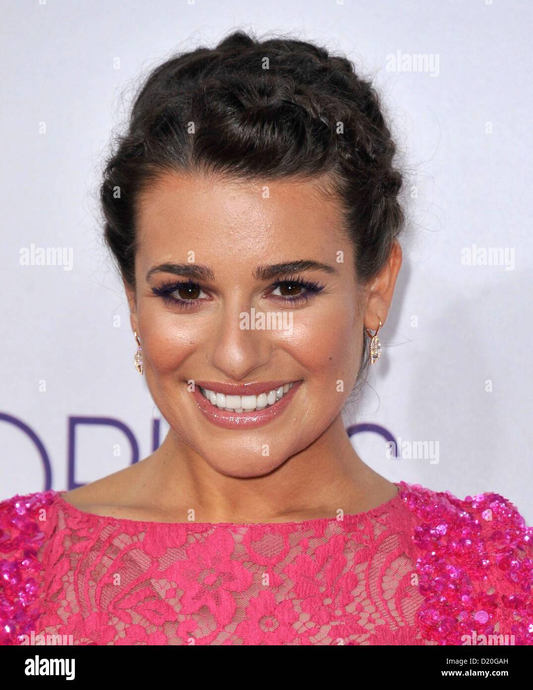 Lea Michele at arrivals for The 39th Annual People's Choice Awards ...