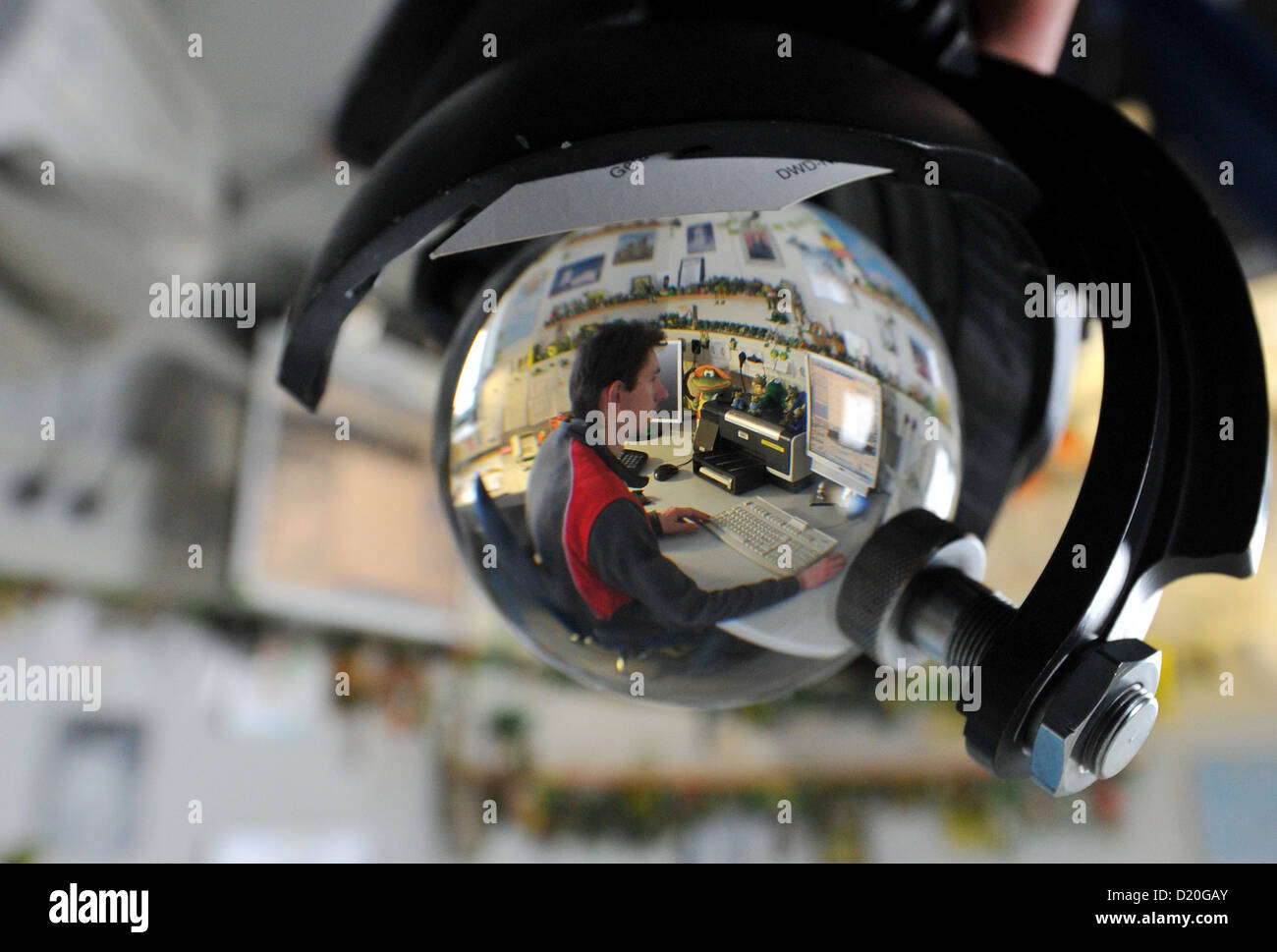 German Weather Service on the hill Brocken in the Harz Mountains of ...