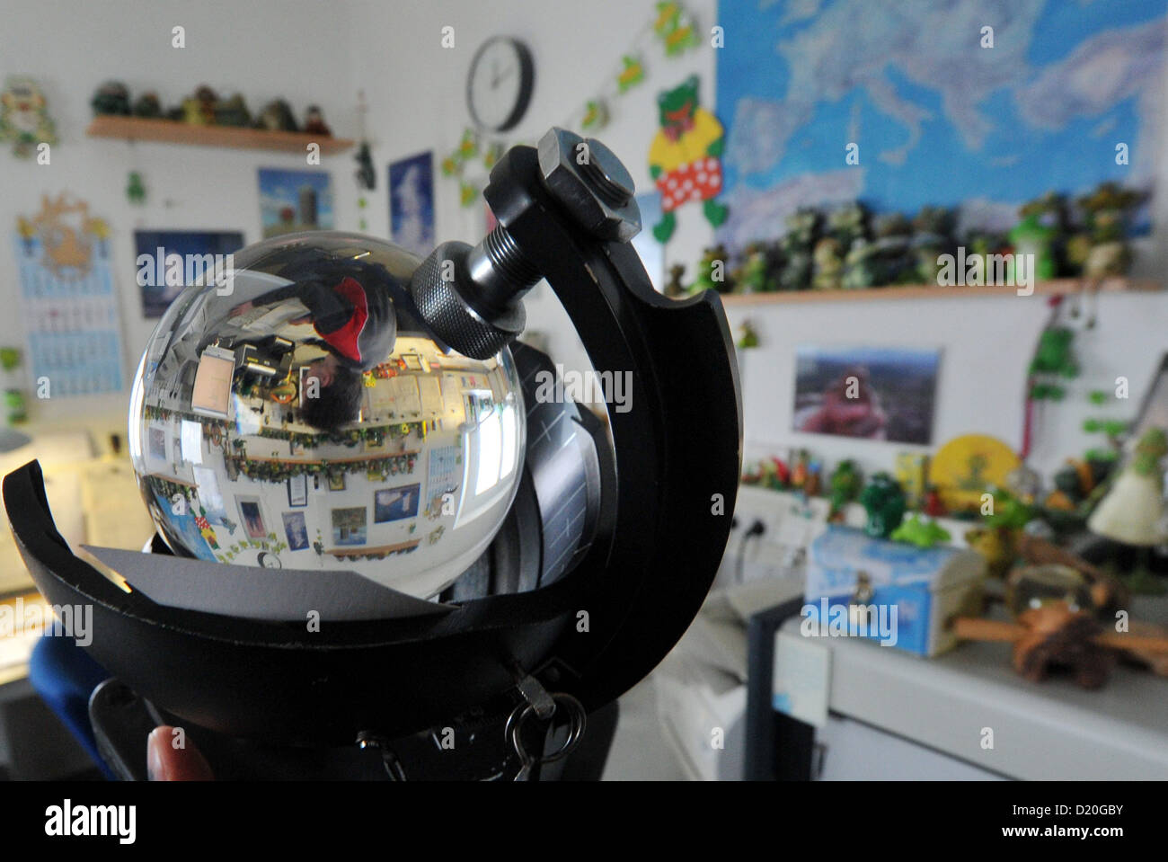German Weather Service on the hill Brocken in the Harz Mountains of ...