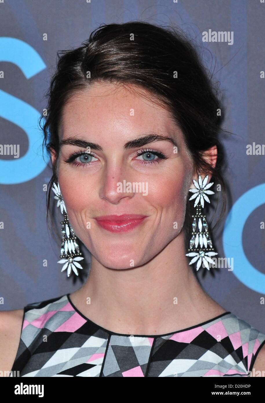 Hilary Rhoda at arrivals for HBO's GIRLS Season Two Premiere, NYU ...