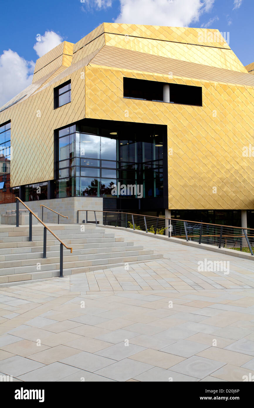 The HIVE Public and University Library, Worcester, England Stock Photo ...
