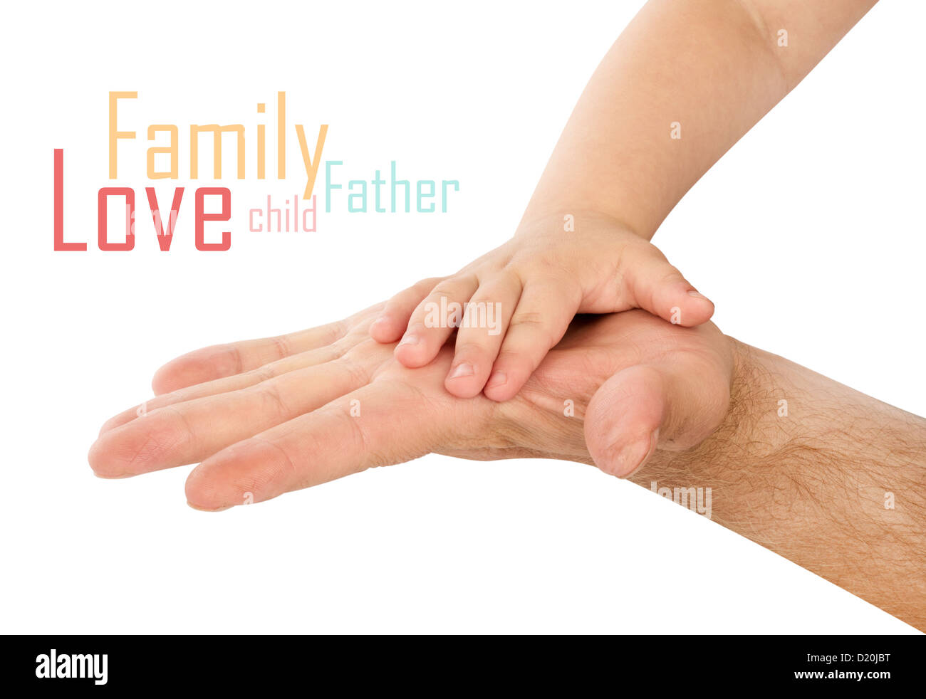 baby hand with father's hand Stock Photo - Alamy
