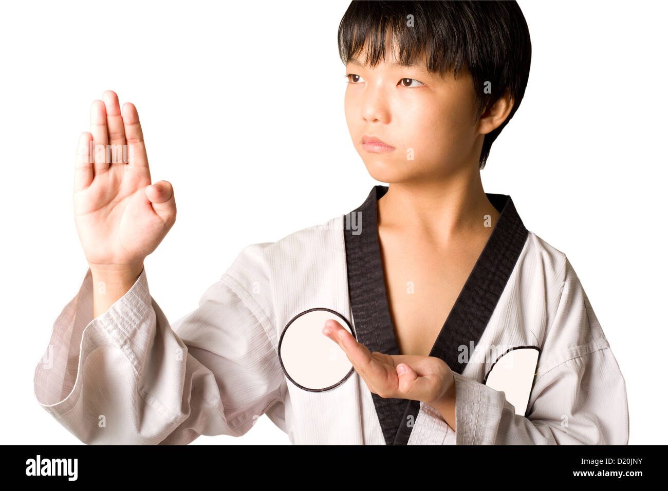 Children doing karate move hi-res stock photography and images - Alamy