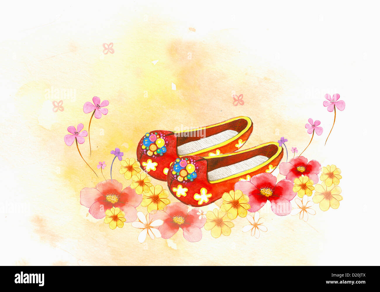 Korean traditional shoes hi-res stock photography and images - Alamy