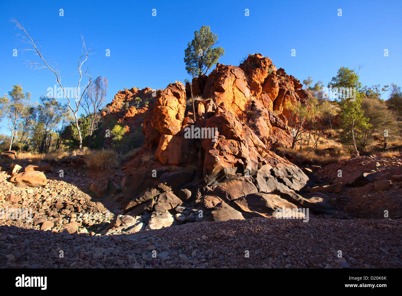 N'Dhala Gorge East MacDonnell Ranges Central Australia Stock Photo - Alamy