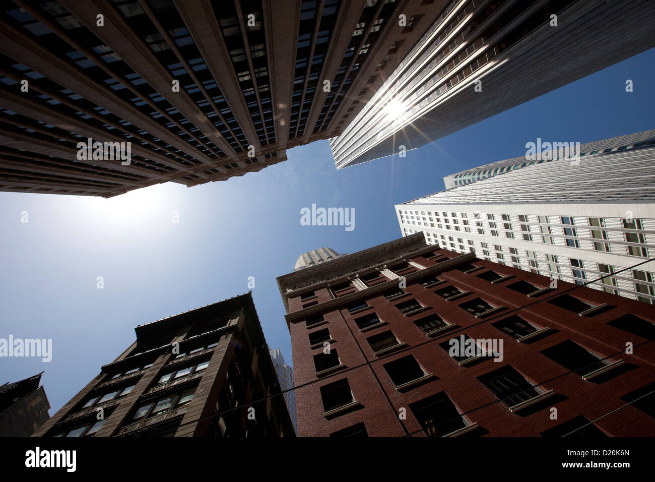 Reflection of sun on the buildings hi-res stock photography and images ...