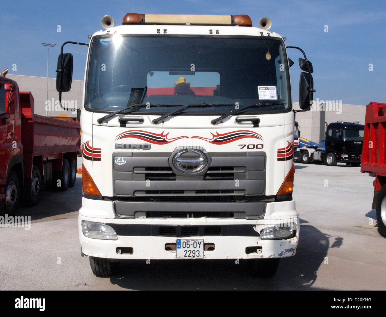Hino 700 series 3213 tipper truck Stock Photo - Alamy