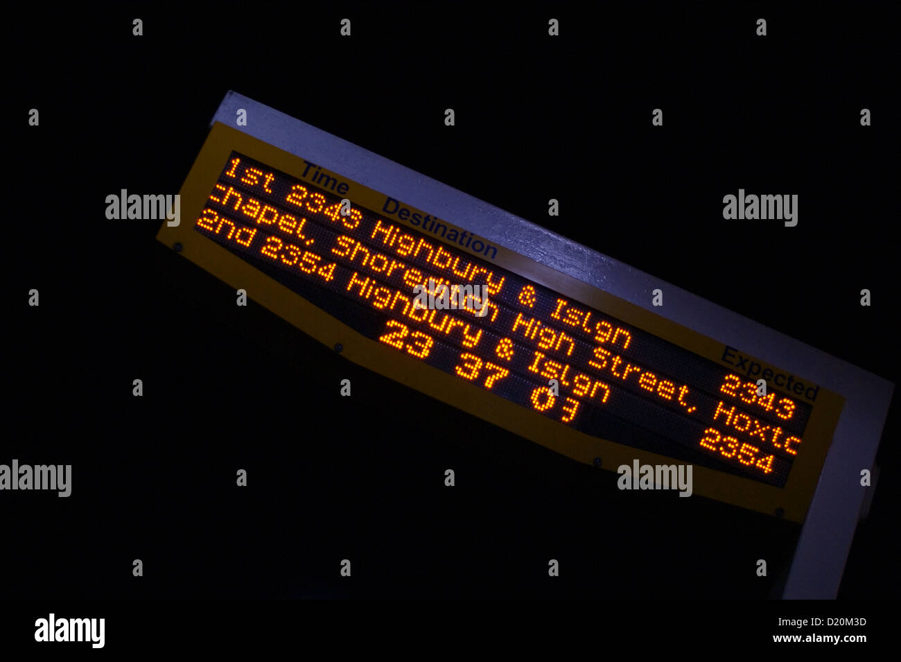 Railroad station sign board hi-res stock photography and images - Alamy