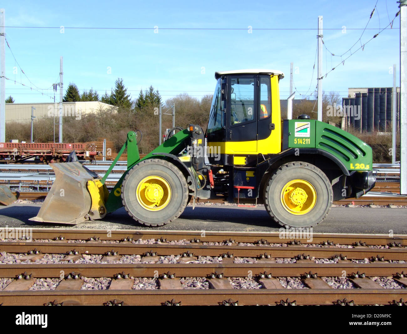 The O&K L20 front loader is a compact construction vehicle designed for ...